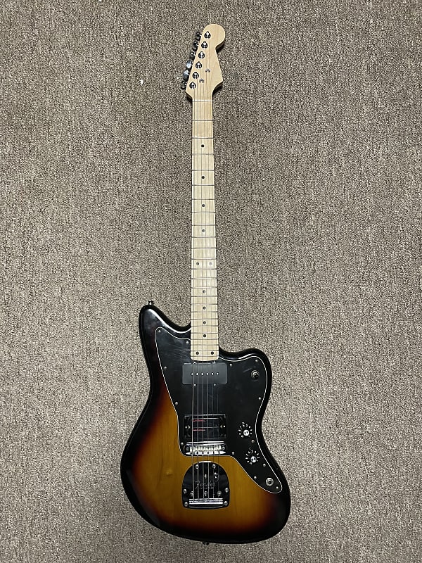 Partscaster Baritone Jazzmaster HS - Sunburst | Reverb