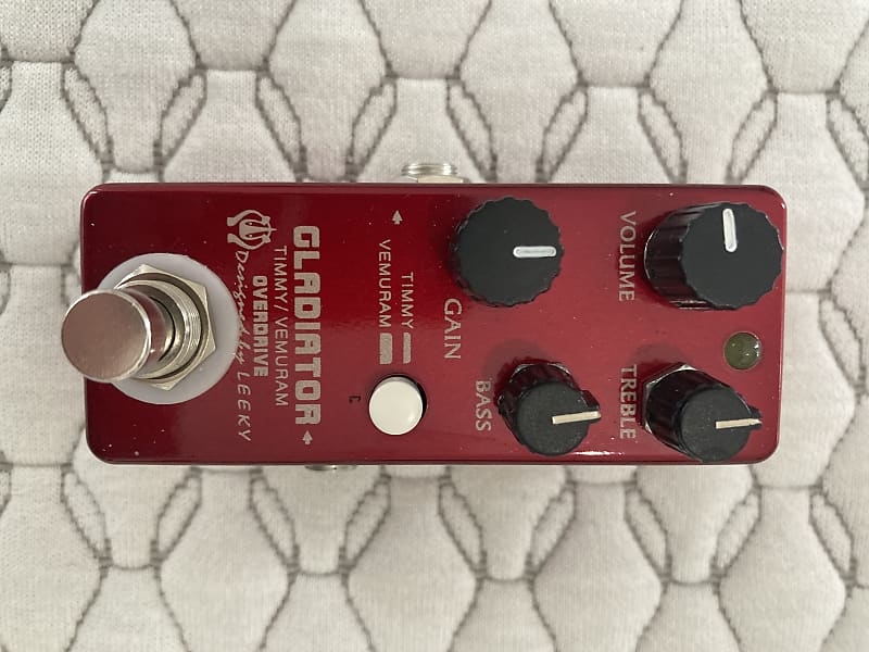 Leeky Gladiator overdrive clone Timmy vemuram transparent | Reverb