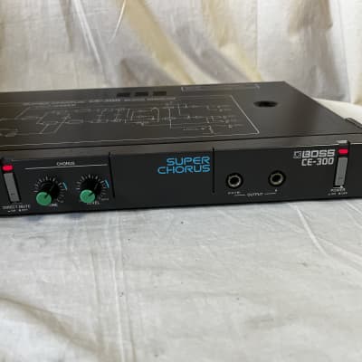 BOSS CE-300 SUPER CHORUS Vintage 80s Rack | Reverb
