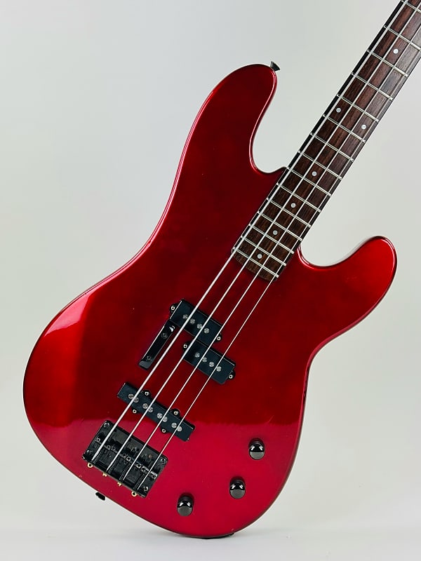 Schecter Genesis Bass 1985 - Metallic Candy Red | Reverb