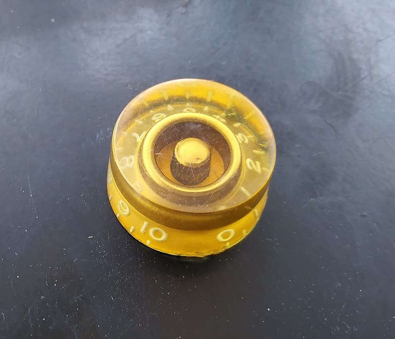 Gibson Gold speed knob vintage 1970 - Gold | Reverb