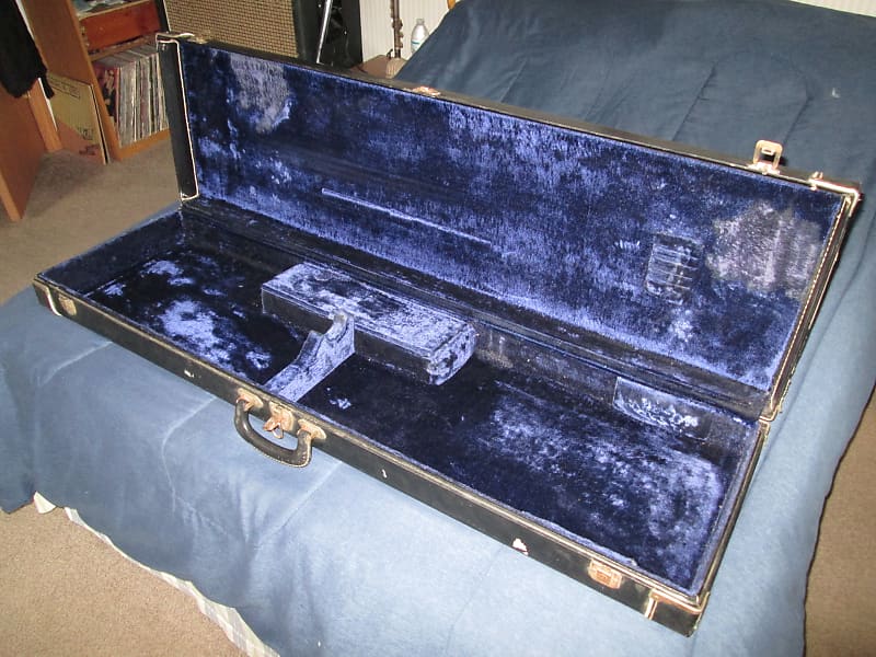 1966 1967 Ampeg Scroll AUB AEB Bass Case | Reverb