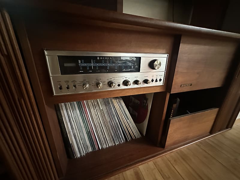 H.H. Scott Stereomaster 380 Tube Stereo Receiver Amplifier | Reverb