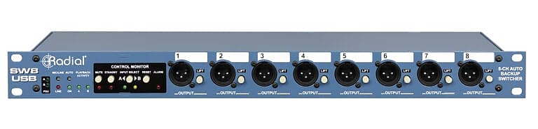 Radial Engineering SW8-USB Auto-Switcher + Interface | Reverb