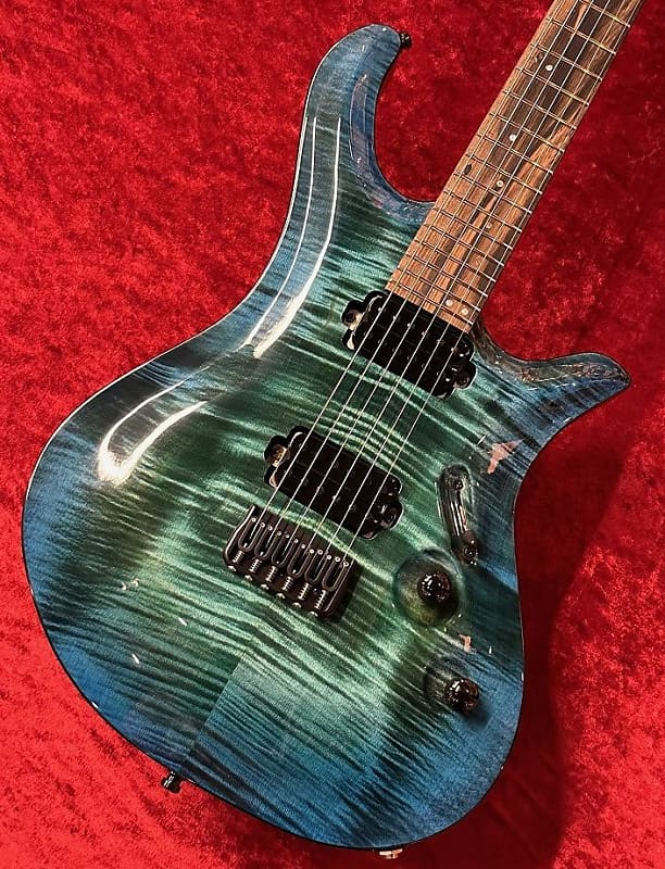Overload Custom Guitars Rea 6 -Blue Marine- [GSB019] | Reverb UK