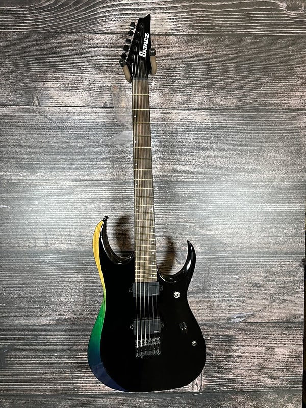Ibanez RGD61ALA IRON LABAL DARK TROPICAL RF Electric Guitar | Reverb