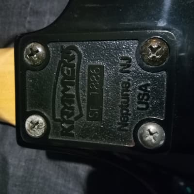 Kramer Model 610 Pacer 1988 Ebony MIJ Upgraded Pickup Rare | Reverb