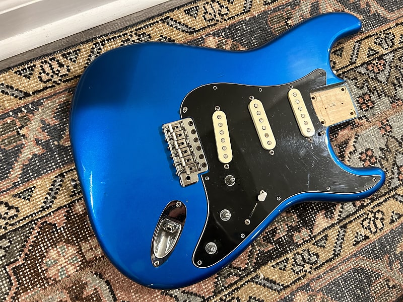 Fender Tokai? Loaded Stratocaster Body 1980’s - Lake Placid | Reverb