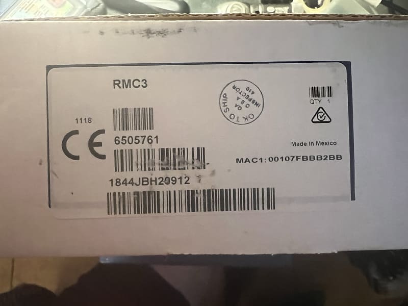 CRESTRON RMC3 PROCESSOR | Reverb