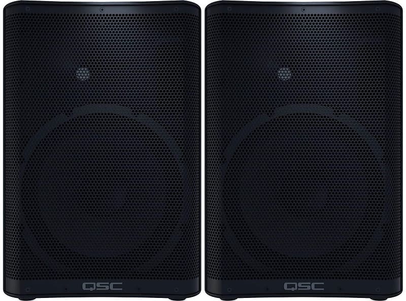 QSC CP12 12-Inch 2-Way Powered Speaker Pair | Reverb