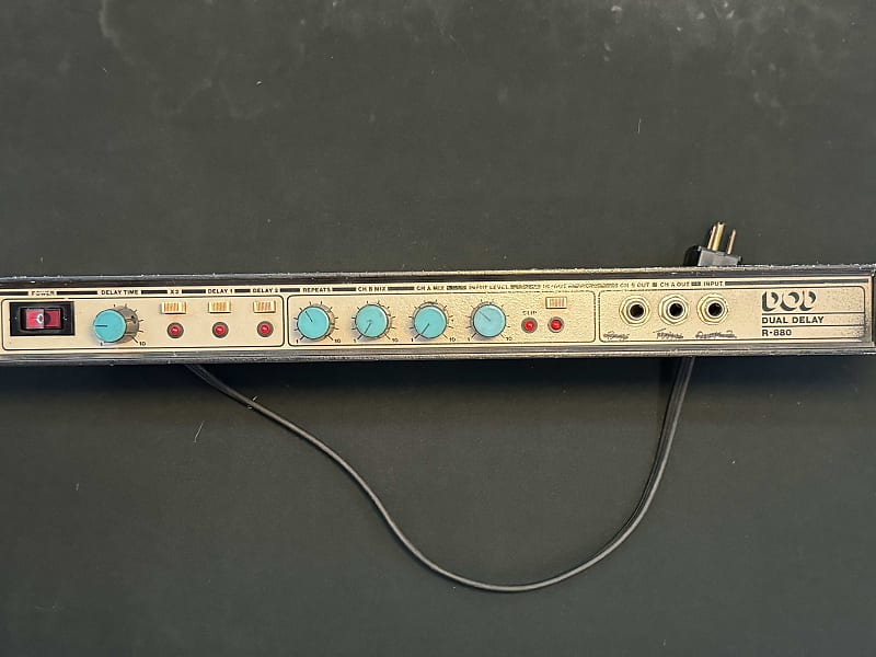 DOD R-880 DUAL DELAY 80's | Reverb