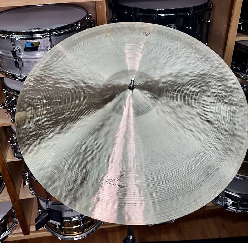Demo of Exact Cymbal - Cymbal Craftsman 21” Hand Made Ride - | Reverb