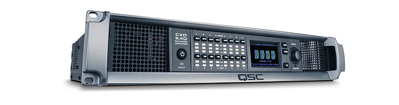 QSC CXD 8.4q Q-SYS DSP Amplifier -- Programmable I/O | Reverb