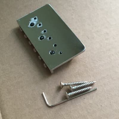 Vintage Style Six 6 Saddle Half Tele Strat Bridge NOS Relic | Reverb