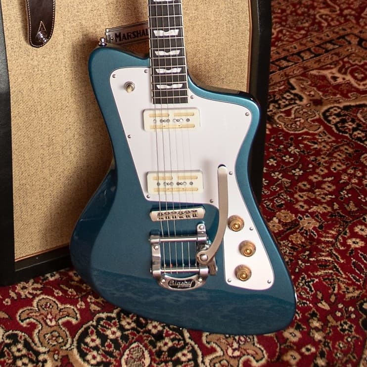 Baum Wingman Original Series - Bigsby, Dolphin Blue | Reverb