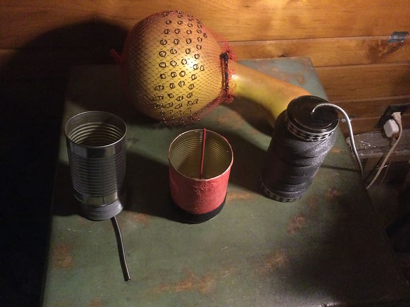 Upcycled Percussion Shakers Lot #2 - Shekere/Thunder/Pew | Reverb