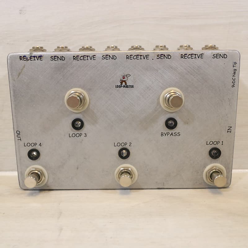 Loop Master Loop Switcher-4 Looper With Master Bypass | Reverb