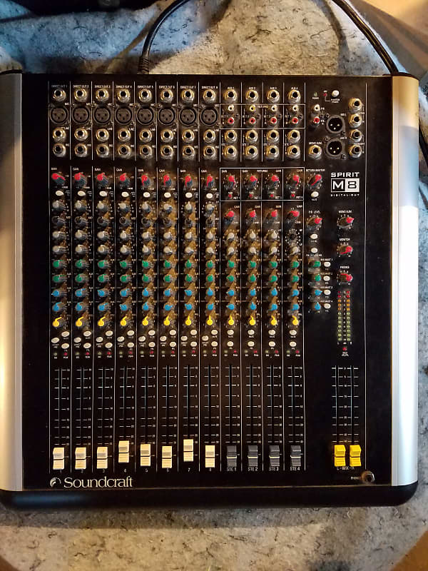 Soundcraft Spirit M8 | Reverb