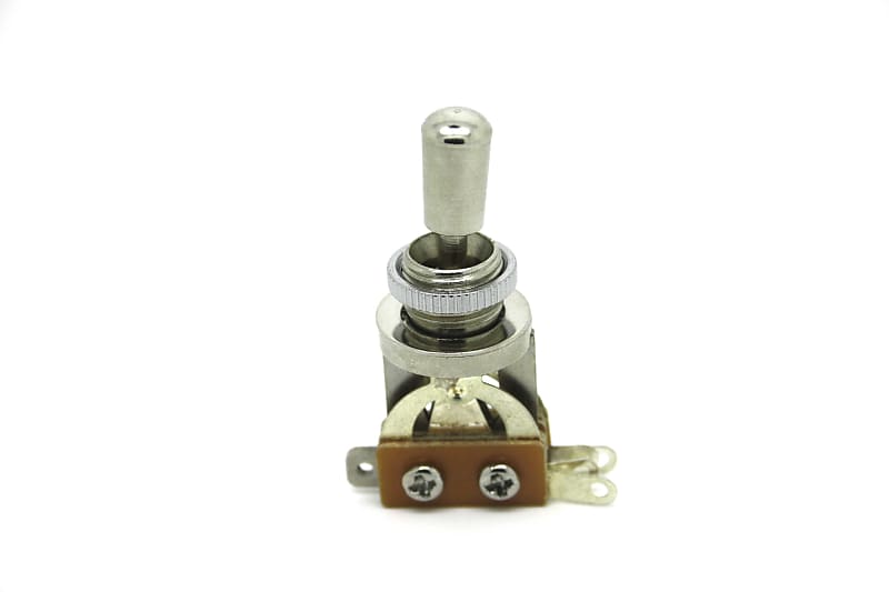 3 WAY CHROME TOGGLE SWITCH AND CHROME TIP FOR GIBSON EPIPHONE | Reverb