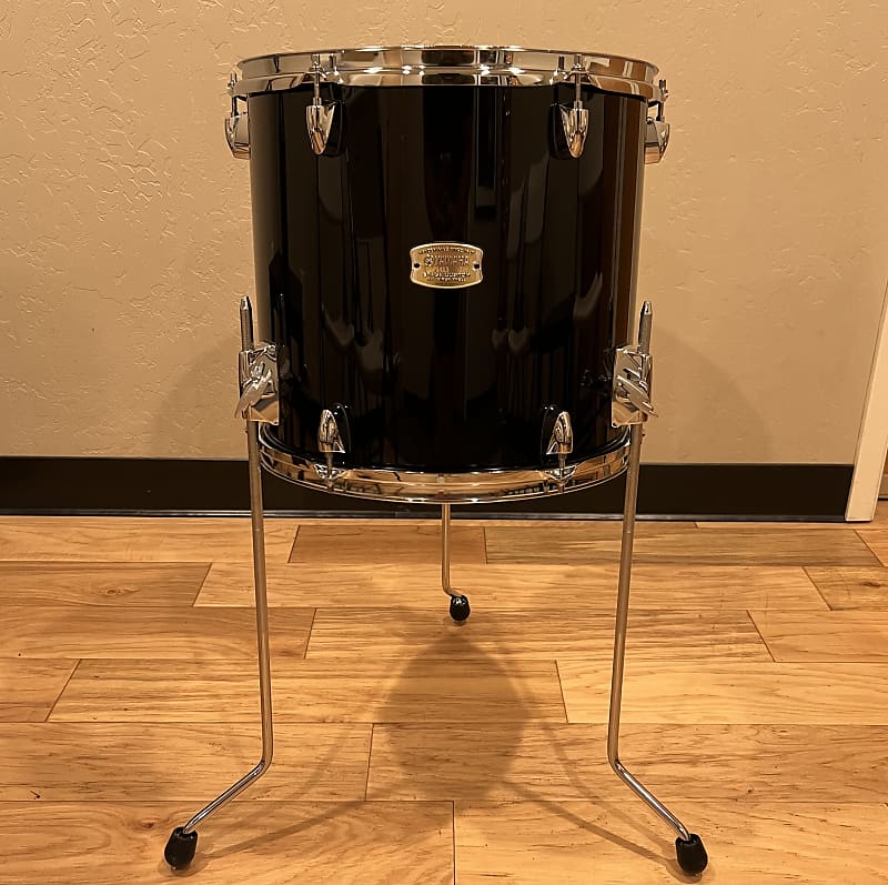 Yamaha 13x14" Stage Custom Floor Tom in Raven Black *IN | Reverb