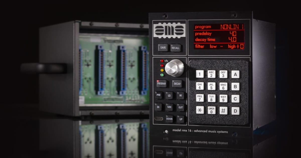 AMS Neve Reissues Famous '80s Reverb Unit, the RMX16 | | Reverb News