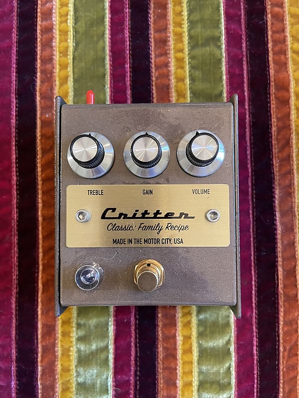 Critter CFR- klone TLE2072 equipped! 2022 Gold / root beer | Reverb