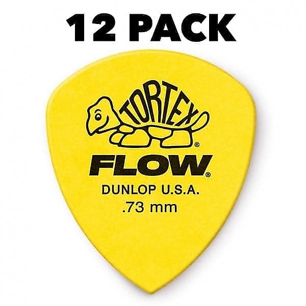 Jim Dunlop Tortex Flow Plectrum Player Pack - 12 Pack - | Reverb UK