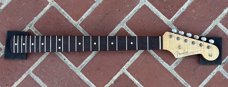 Musikraft Strat Replacement Neck Brazilian Rosewood | Reverb