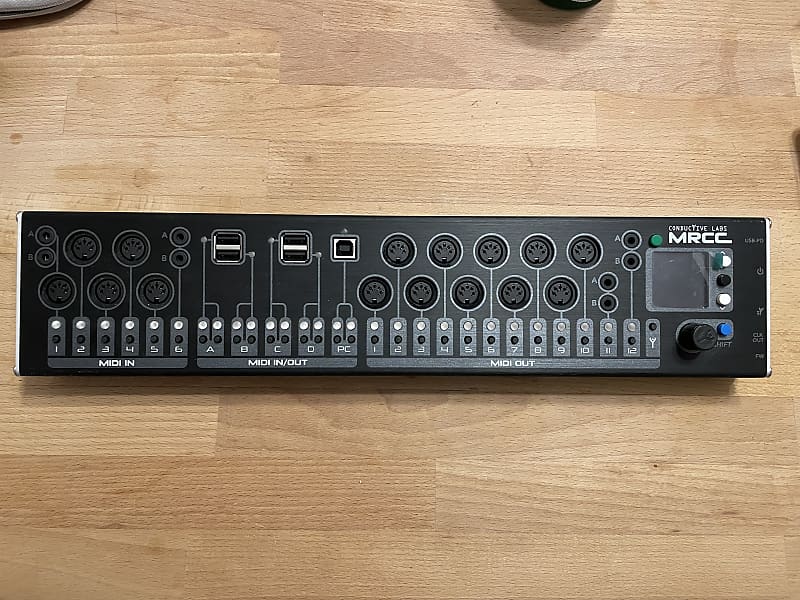 Conductive Labs MRCC MIDI Control Center 2021 - Black | Reverb