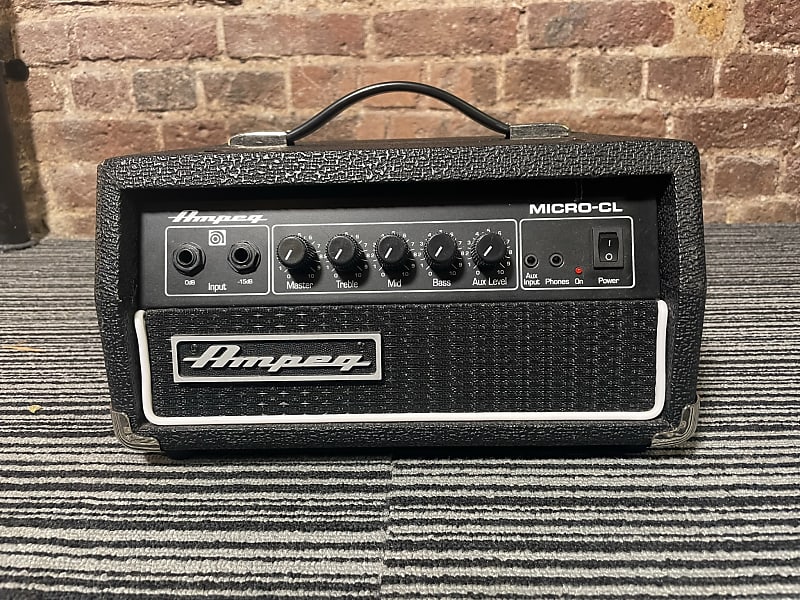 Ampeg Micro CL Bass Amp Head - Super Portable & Excellent | Reverb