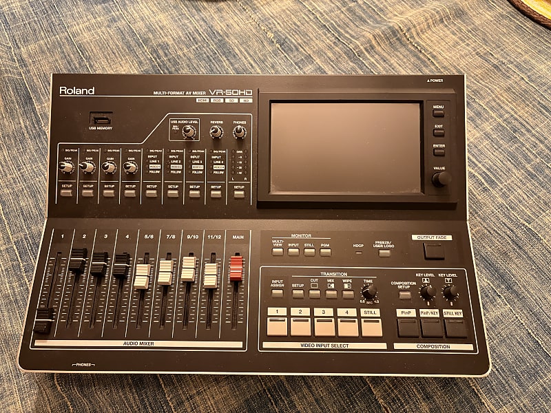 Roland VR-50HD Multi-Format AV Mixer | Reverb
