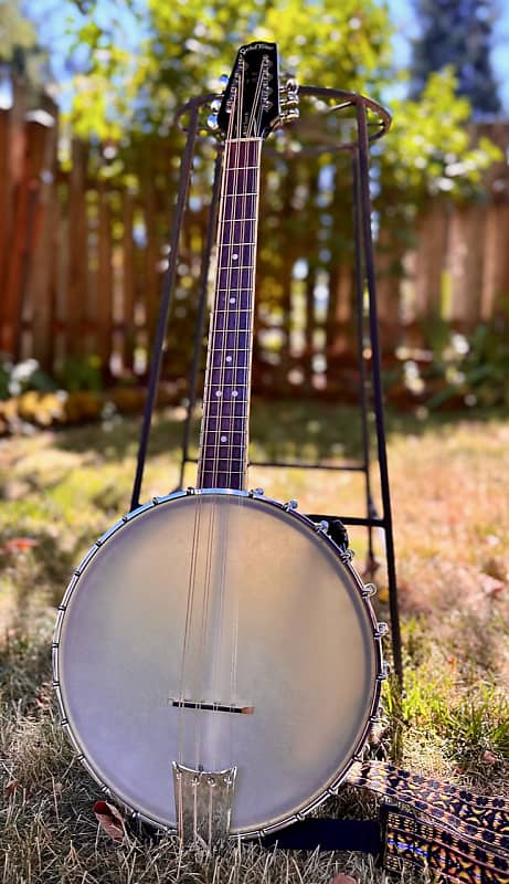 Gold Tone Octajo Octave Mandolin on a banjo body | Reverb