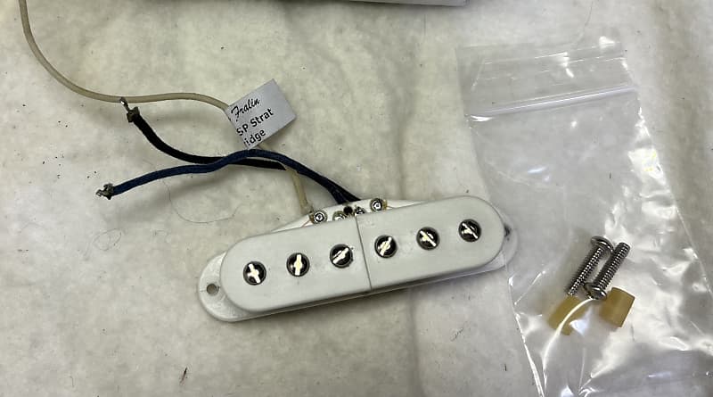 Fralin Split Steel Pole Strat Stratocaster Bridge Pickup P90 | Reverb