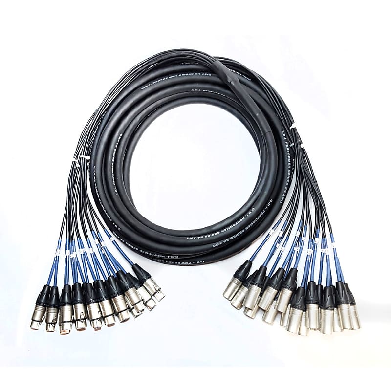 CBI Cables 16 Channels Fan Snake 10 feet Neutrik (other | Reverb