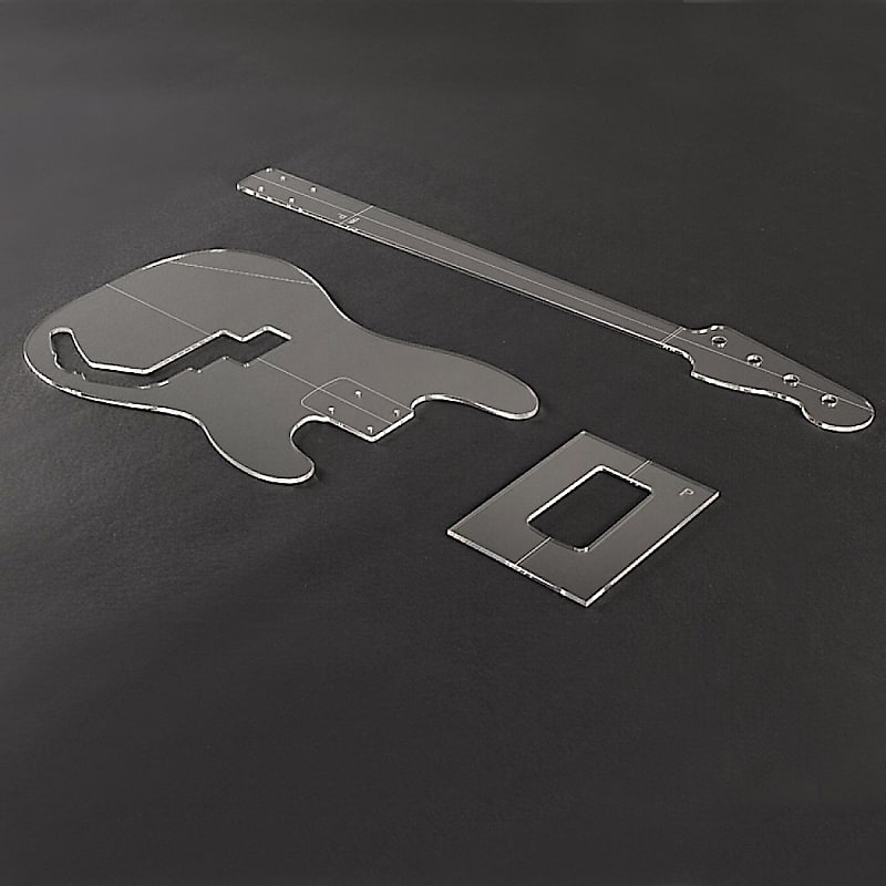 Precision Bass Acrylic Templates - TAPBASS001 | Reverb