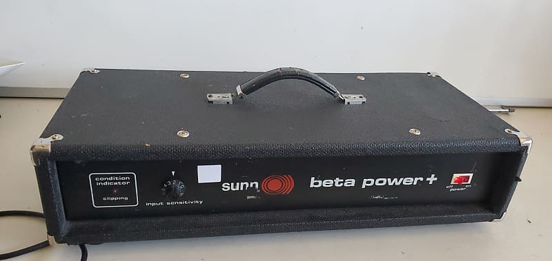 Sunn Beta Power Plus + 100W Slave /Head Amp | Reverb