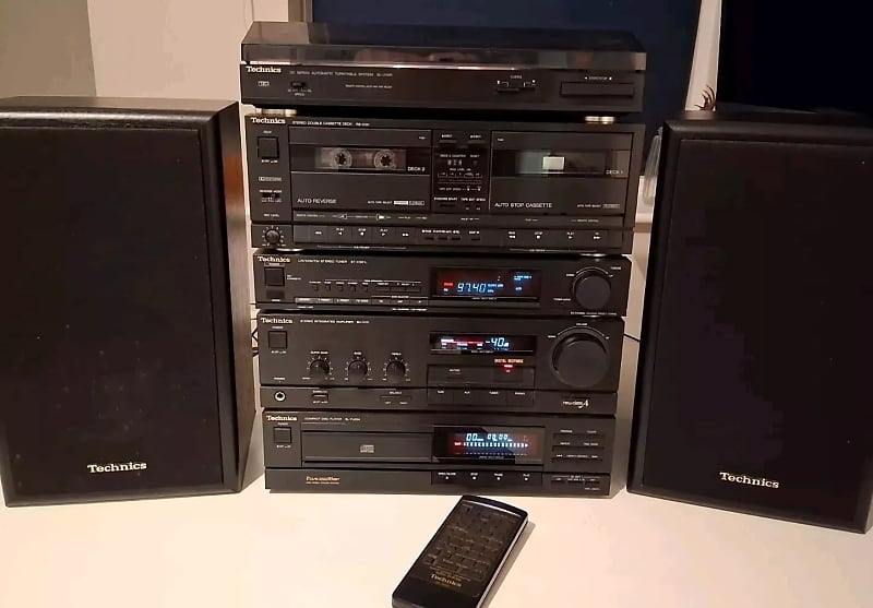Technics SU-X101 Hifi Stereo Stack System: Turntable, CD, | Reverb
