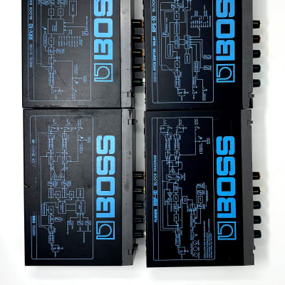 BOSS Micro Rack Effects Collection RRV-10, RPS-10, RCE-10, | Reverb