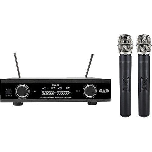 CAD AMS-GXLD2-HHAH Digital Wireless Dual Handheld Microphone | Reverb