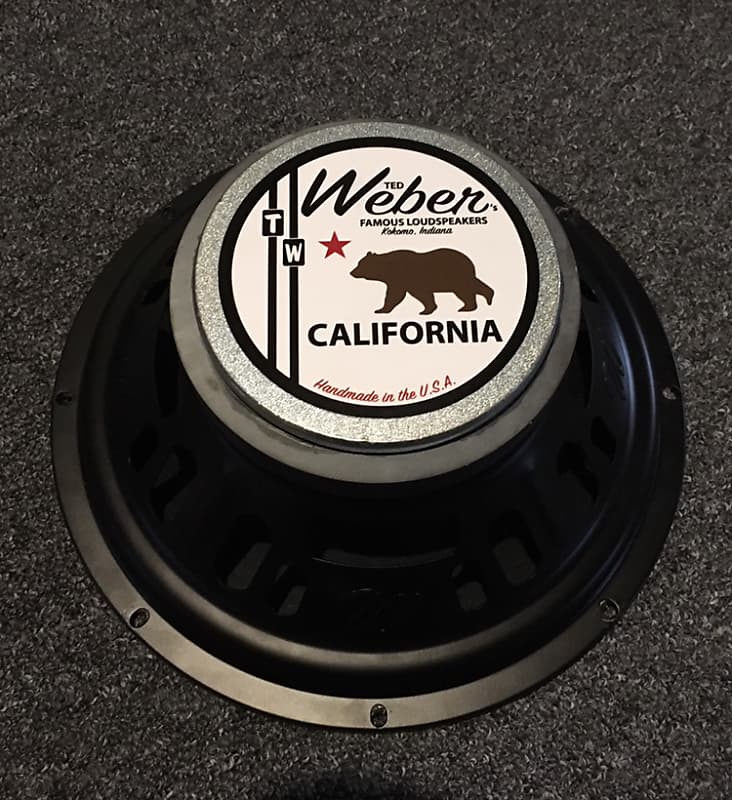 Weber California 12" speaker 8 ohm 80 watt JBL type | Reverb