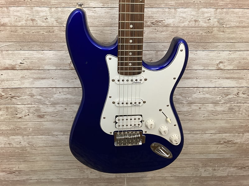 Used Tradition STRAT STYLE HSS Electric Guitar | Reverb