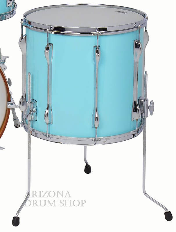 Yamaha RECORDING CUSTOM 18" FLOOR Tom - SURF GREEN | Reverb