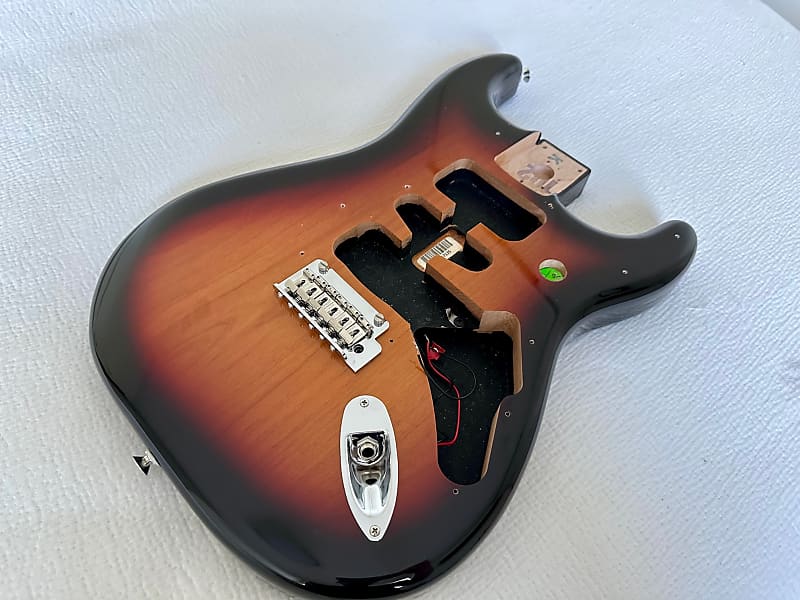 2021 Fender Player Stratocaster Strat BODY + HARDWARE 3TS | Reverb