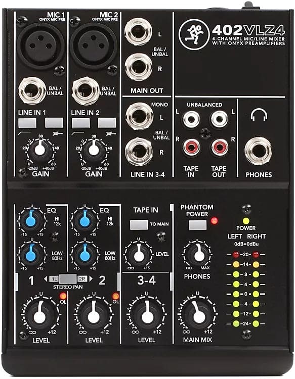 Mackie 402VLZ4 4-Channel Ultra Compact Mixer | Reverb Canada