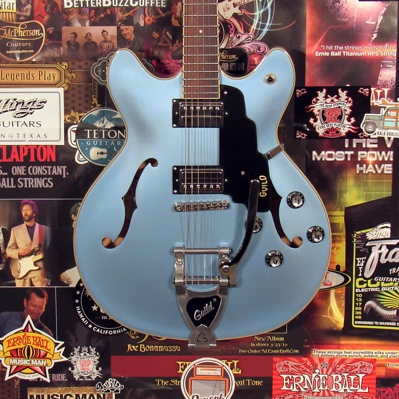 Guild Starfire 1 DC - Pelham Blue | Reverb