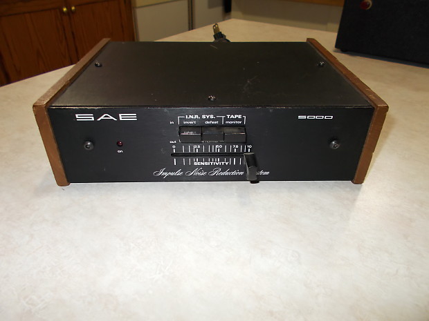 SAE 5000 Impulse Noise Reduction Unit 1970's Black | Reverb
