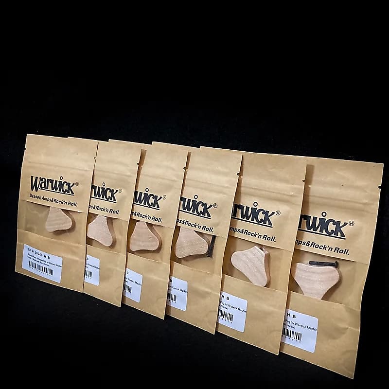 Warwick Maple Tuning Key Button SP W 30040 M B Set of (6) | Reverb