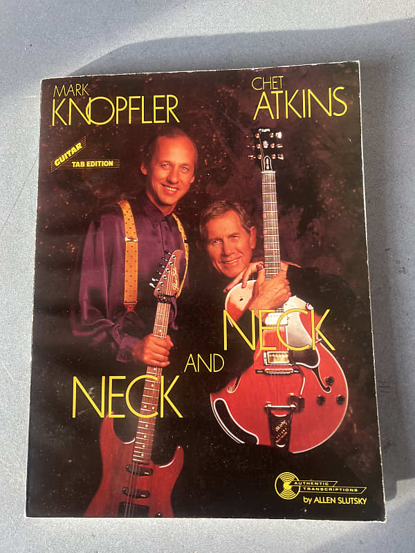 CPP Belwin Chet Atkins Mark Knopfler Neck and Neck Tab Book | Reverb
