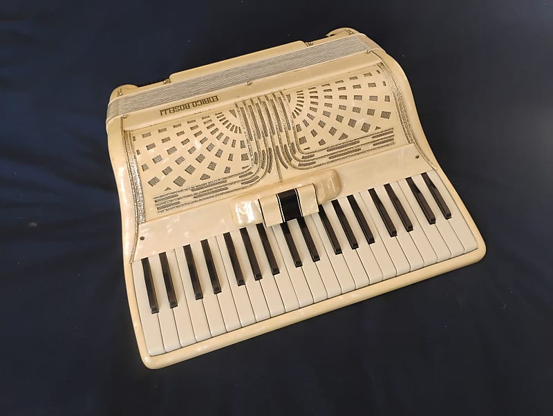 Enrico Roselli Accordion 8445 Early-50s - Pearl | Reverb