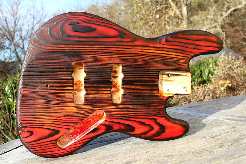 Jazz Bass body, "barncaster" | Reverb